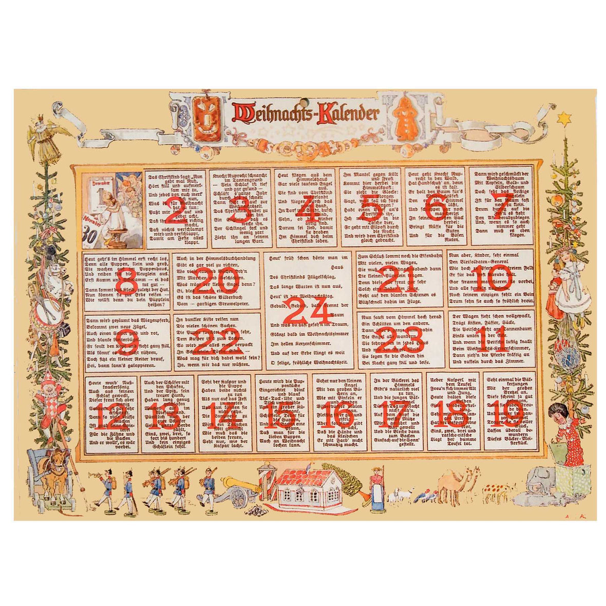 The history of the Advent calendar | Sellmer Adventskalender